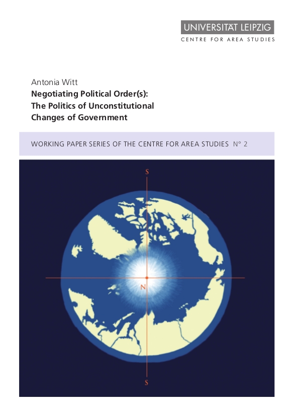 Negotiating Political Order(s): The Politics of Unconstitutional ...